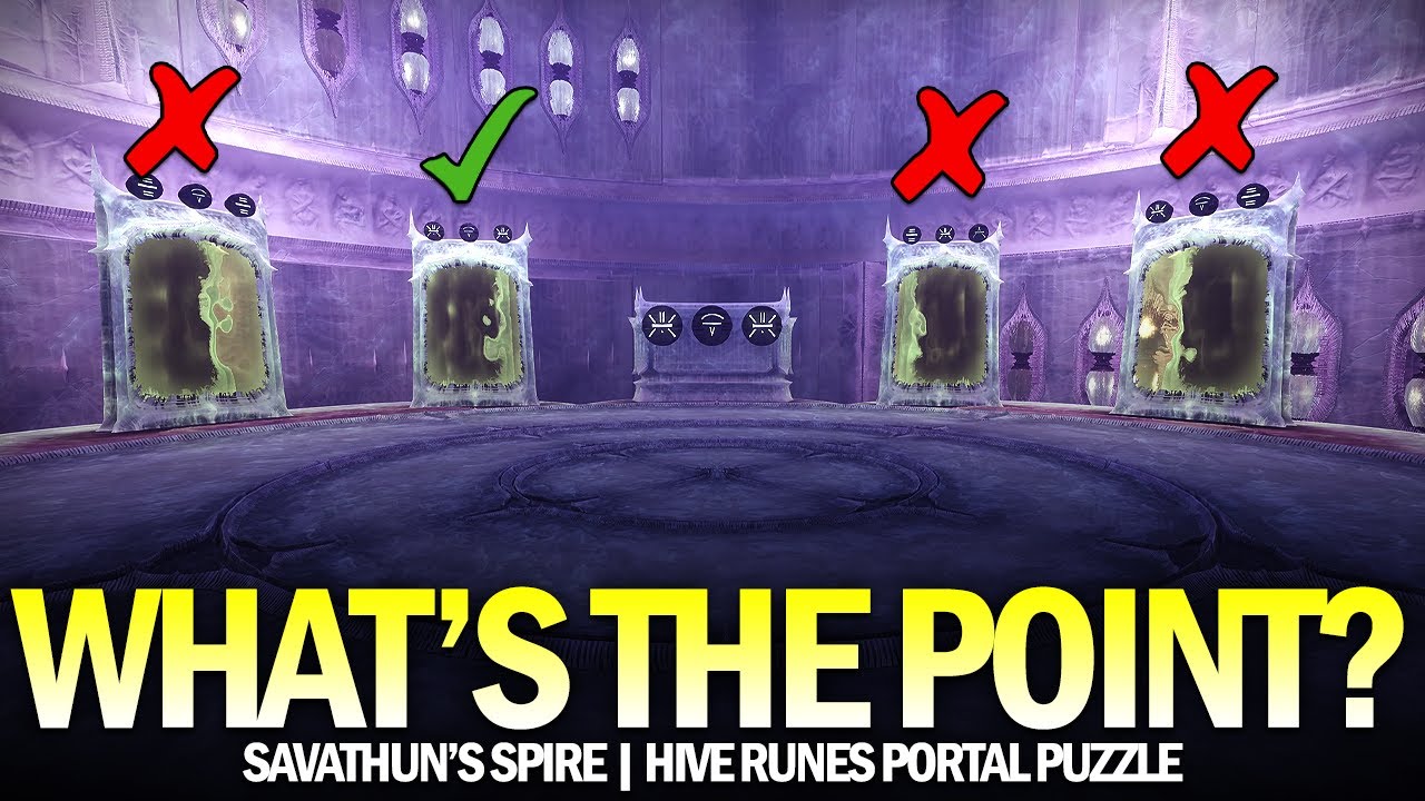 What Happens When You Take the Wrong Portal in Savathun's Spire ...