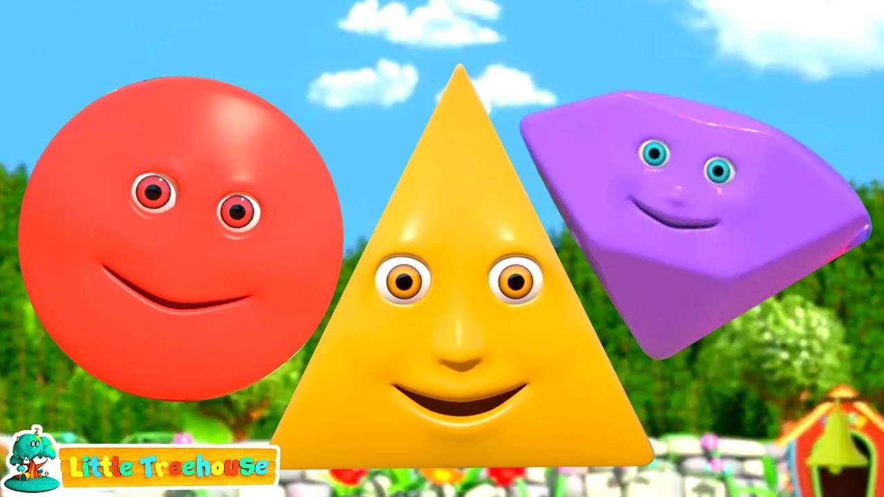 Shapes Song, We Are Shapes and Nursery Rhyme for Kids - YouTube