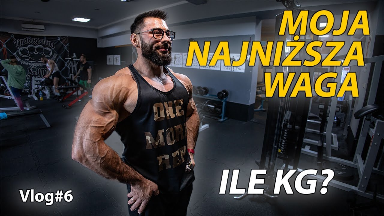 Vlog #6 KONKURS l Gwarancja progresu, trening klatki i barków - YouTube