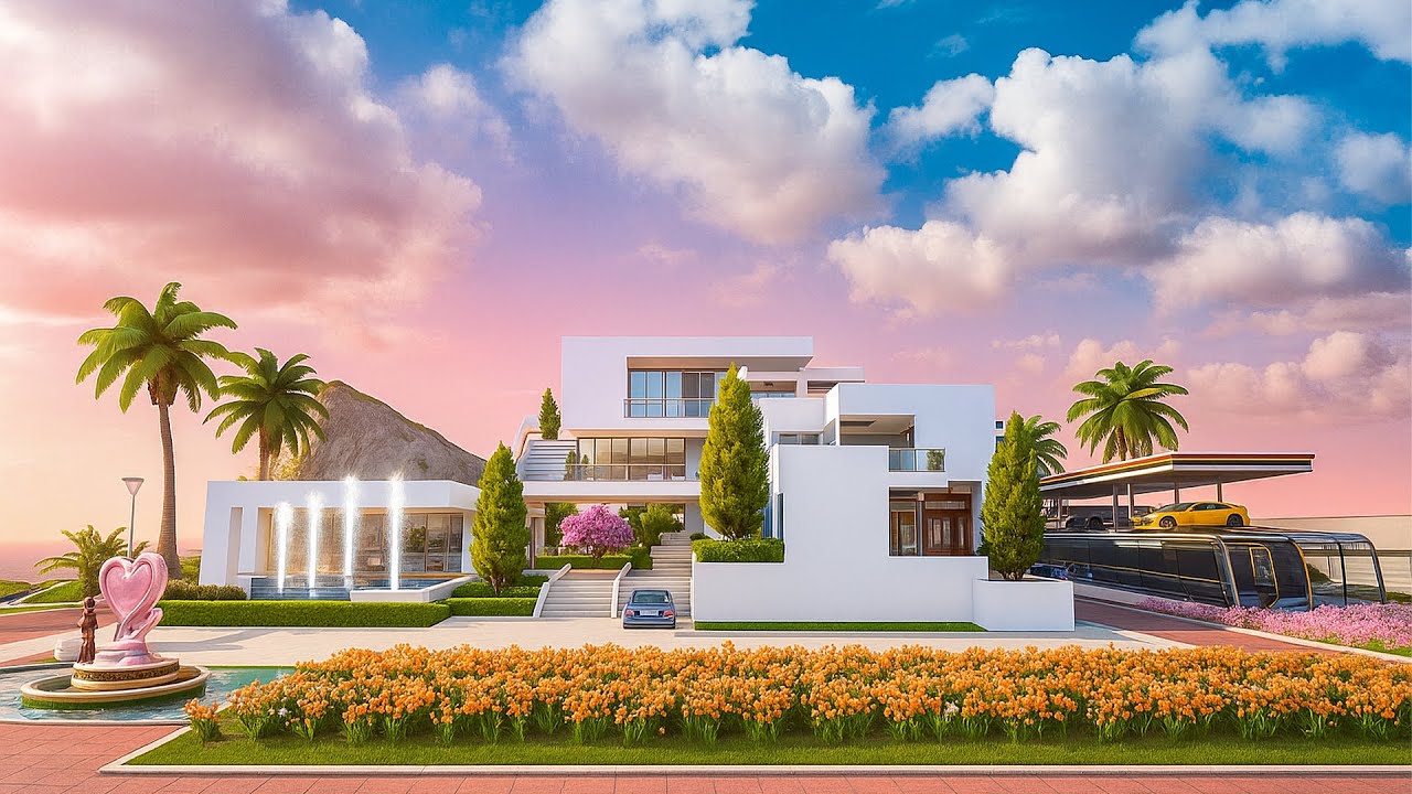 PUBG Mobile Luxury Villa Build 🏠 | Level 30 Ultra Modern House Design in 4K (With Code) - YouTube