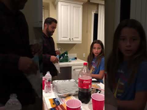 Pranked my daughter with water down her pants