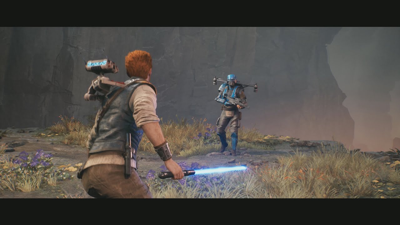 Star Wars Jedi: Survivor - Korej Lim (Bounty Hunter) Boss Battle ...