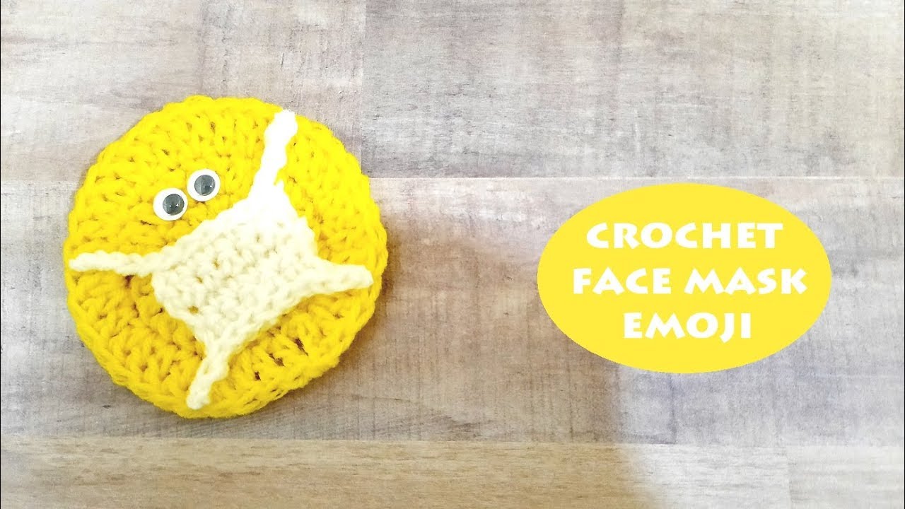 How to crochet a face mask emoji? | Crochet With Samra - YouTube