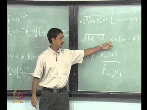 Mod-01 Lec-06 Lecture 6 : Standing Waves -- 2 - YouTube