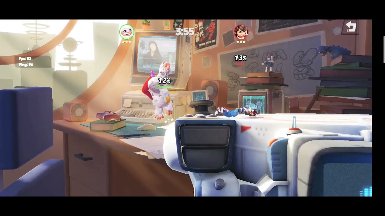 Flash Party Gameplay (Smash Bros style) Android - YouTube