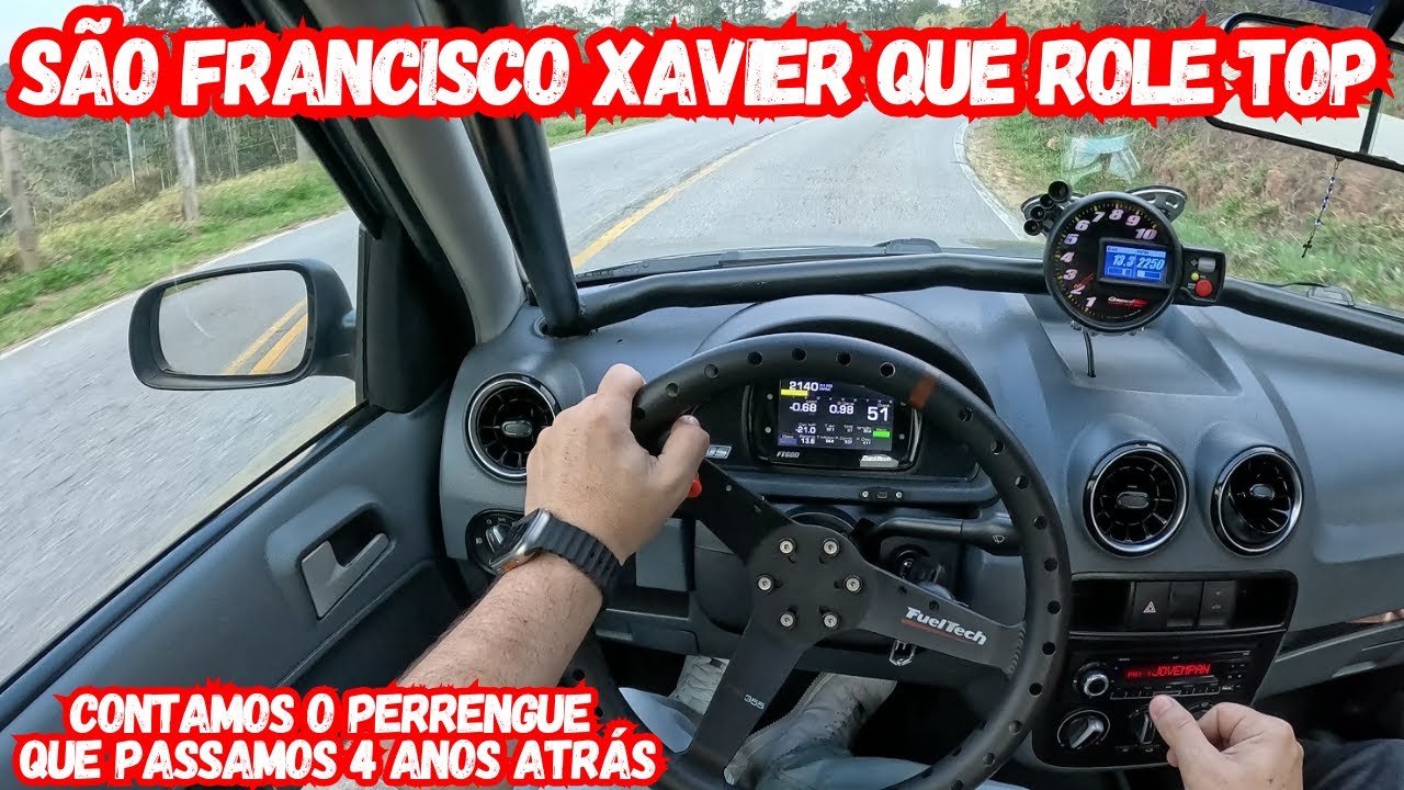 Almoço em São Francisco Xavier com a Saveiro! Fomos conhecer o Neo ...
