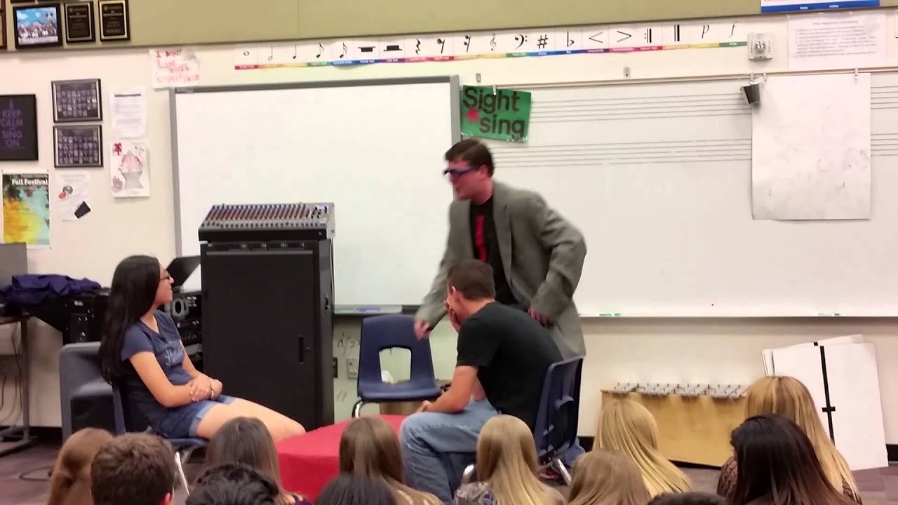 Matt Foley skit wins talent show - YouTube