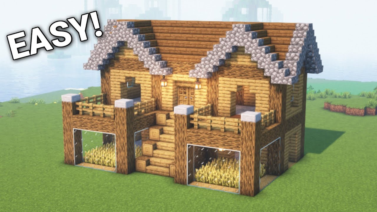 Minecraft | Survival Duo House Tutorial 🏠🛠️ - YouTube