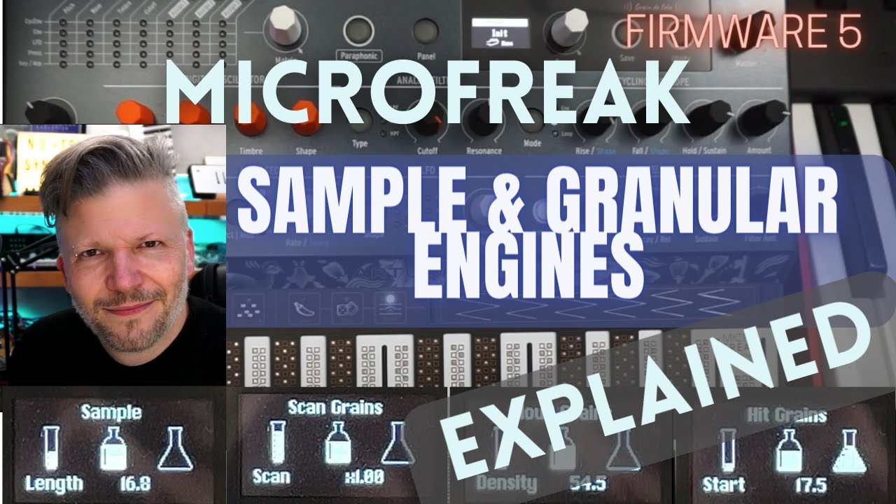 Microfreak firmware 5 - 4 NEW sample & granular engines explained - YouTube
