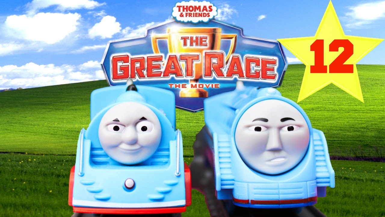 THOMAS AND FRIENDS THE GREAT RACE #12 | TRACKMASTER SHOOTING STAR ...