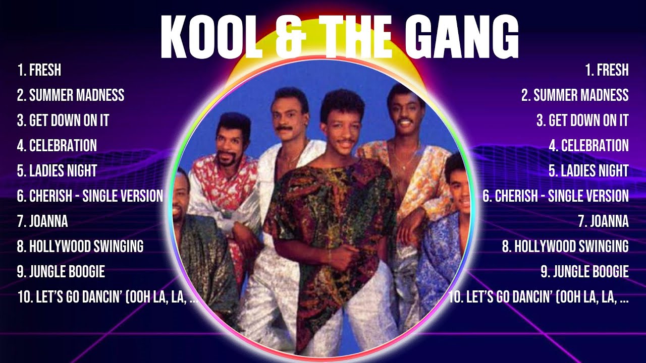 Kool & the Gang Top Hits Popular Songs - Top 10 Song Collection - YouTube
