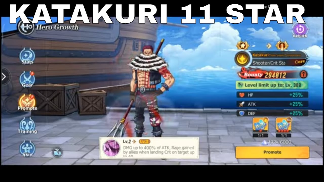 Three Sweet Commanders KATAKURI 11 Star | New World: Vigour Voyage ...