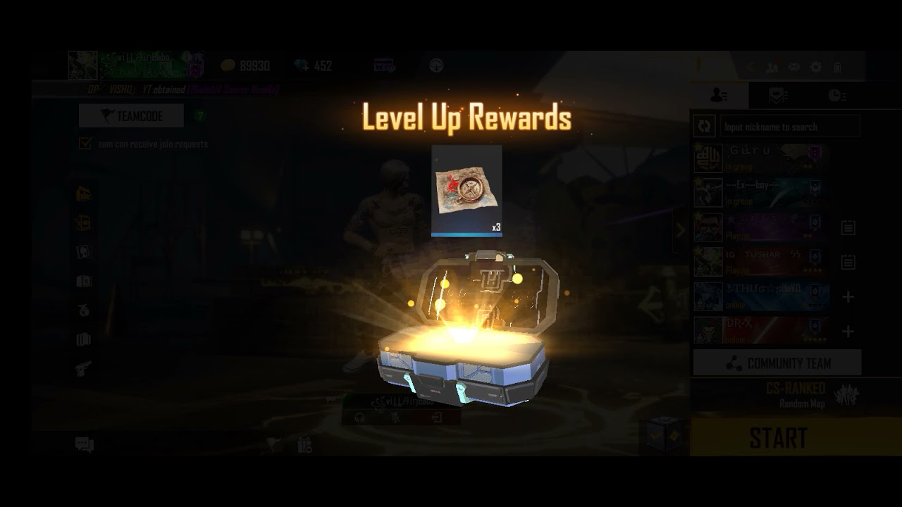 level up rewards - YouTube
