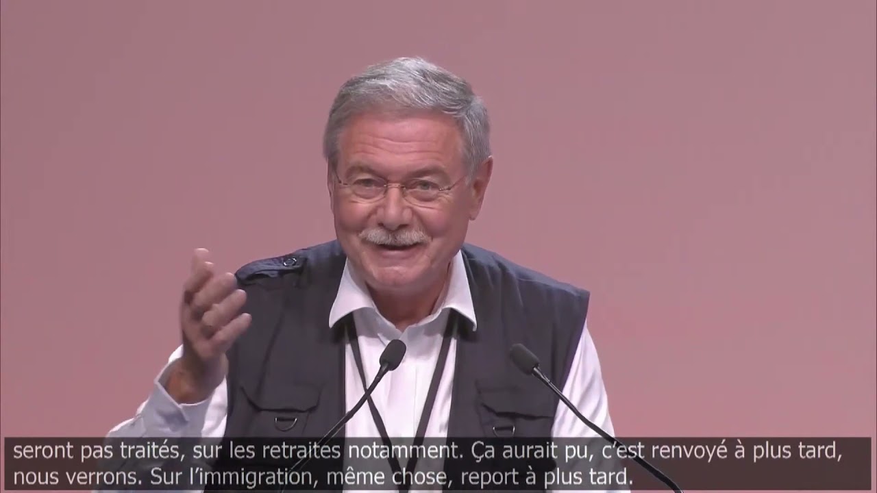 79ème Congrès du Parti Socialiste - Intervention de Jean Mallot - YouTube