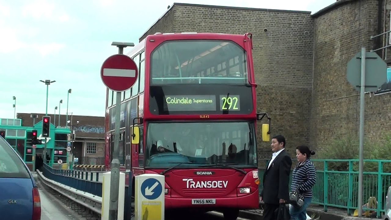 (HD) Transdev YN55 NKL departs Edgware Bus Station on Route 292 to ...