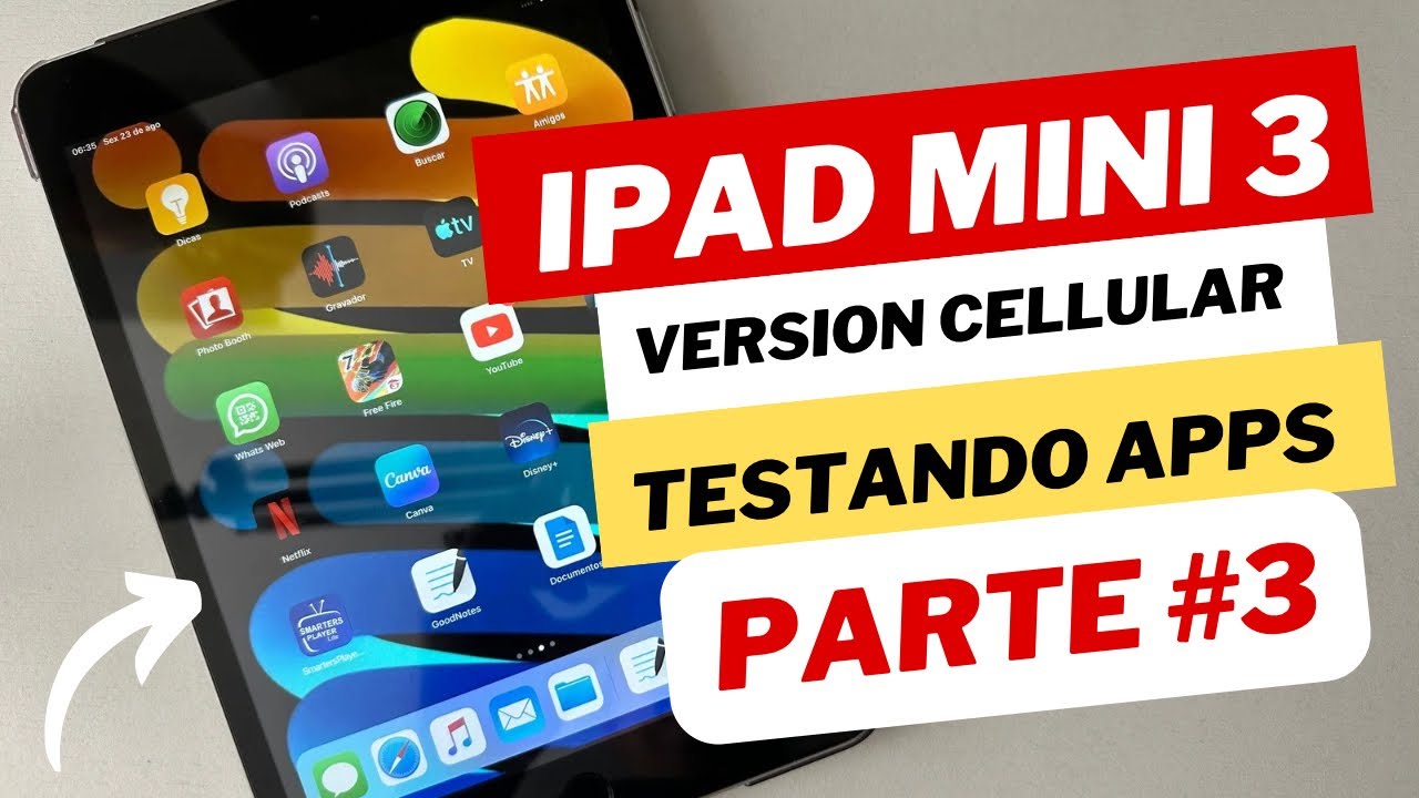 iPad Mini 3 version Cellular Testando APPS de SÉRIES / FILMES / TV ...
