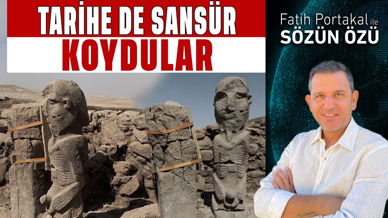12 BİN YILLIK HEYKEL’İN ŞEYİNİ ŞEY ETMİŞLER. TARİHE DE SANSÜR KOYDULAR ...