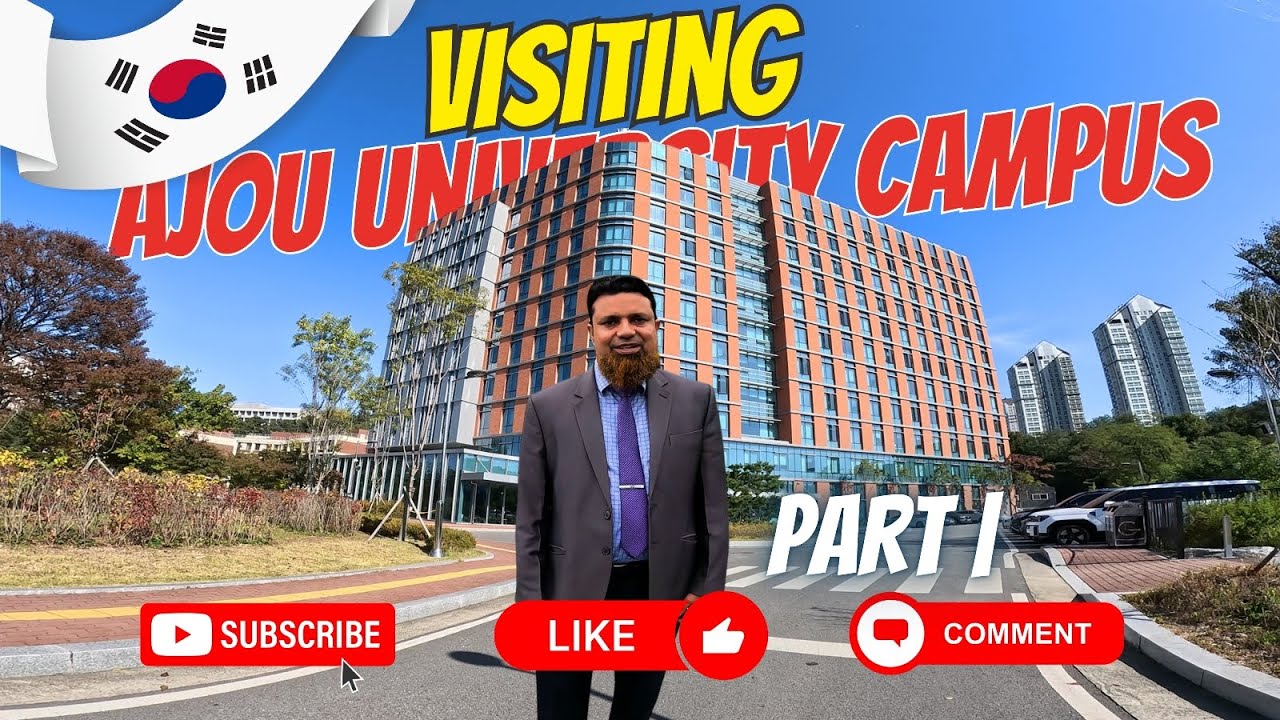Exploring Ajou University Campus | A Journey Through Excellence in ...