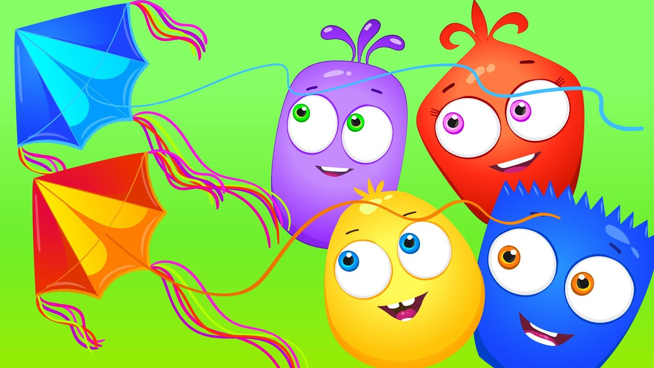 Op & Bob Cartoons | Learn Colors | Logic Movie About Difference for ...