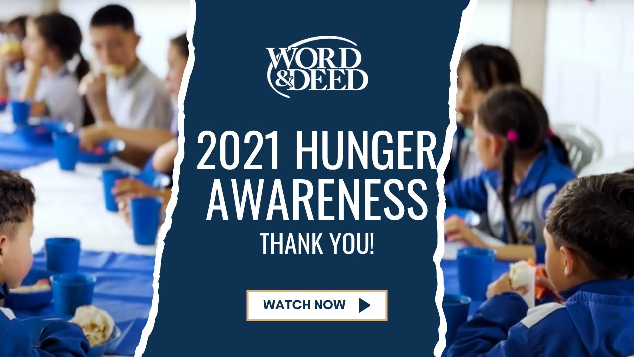 2021 Hunger Awareness Campaign - Thank you! - YouTube