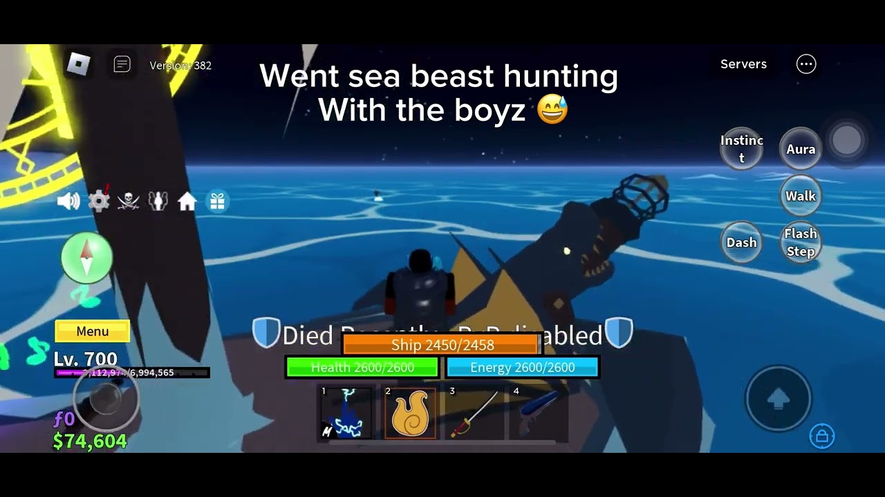 Went sea beast hunting with the boyz - YouTube