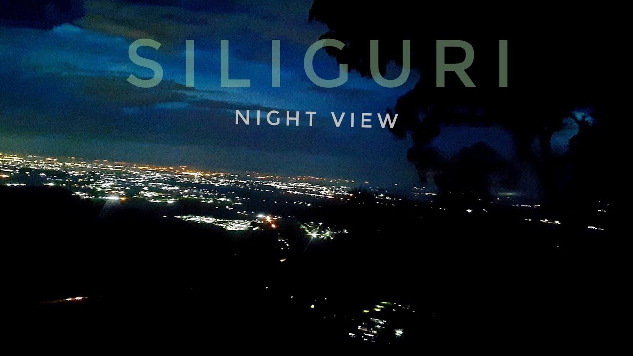 Night view of Siliguri from Hills | Siliguri night view 🤩 #Shorts - YouTube