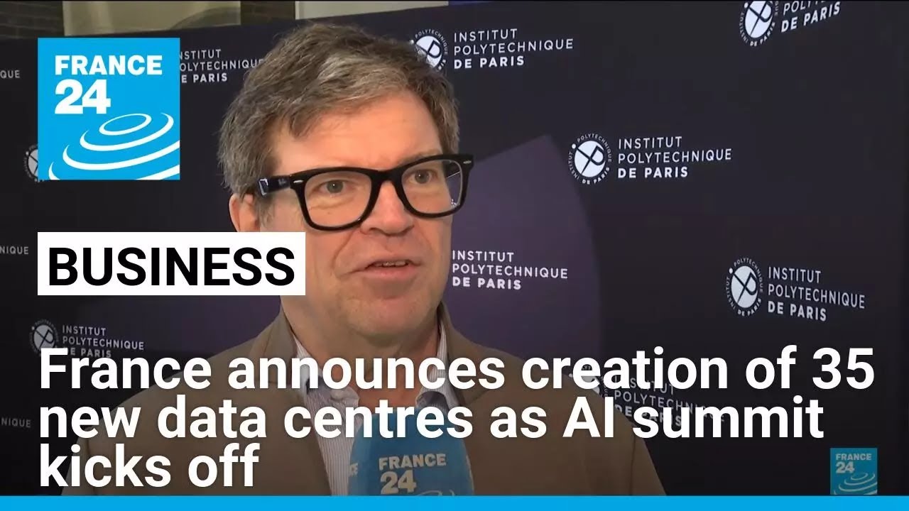 France announces creation of 35 new data centres as AI summit kicks off ...