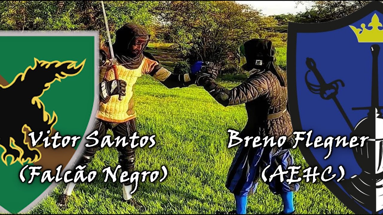DUELO | Vitor Santos (Falcão Negro) Vs Breno Flegner (AEHC) | Esgrima ...