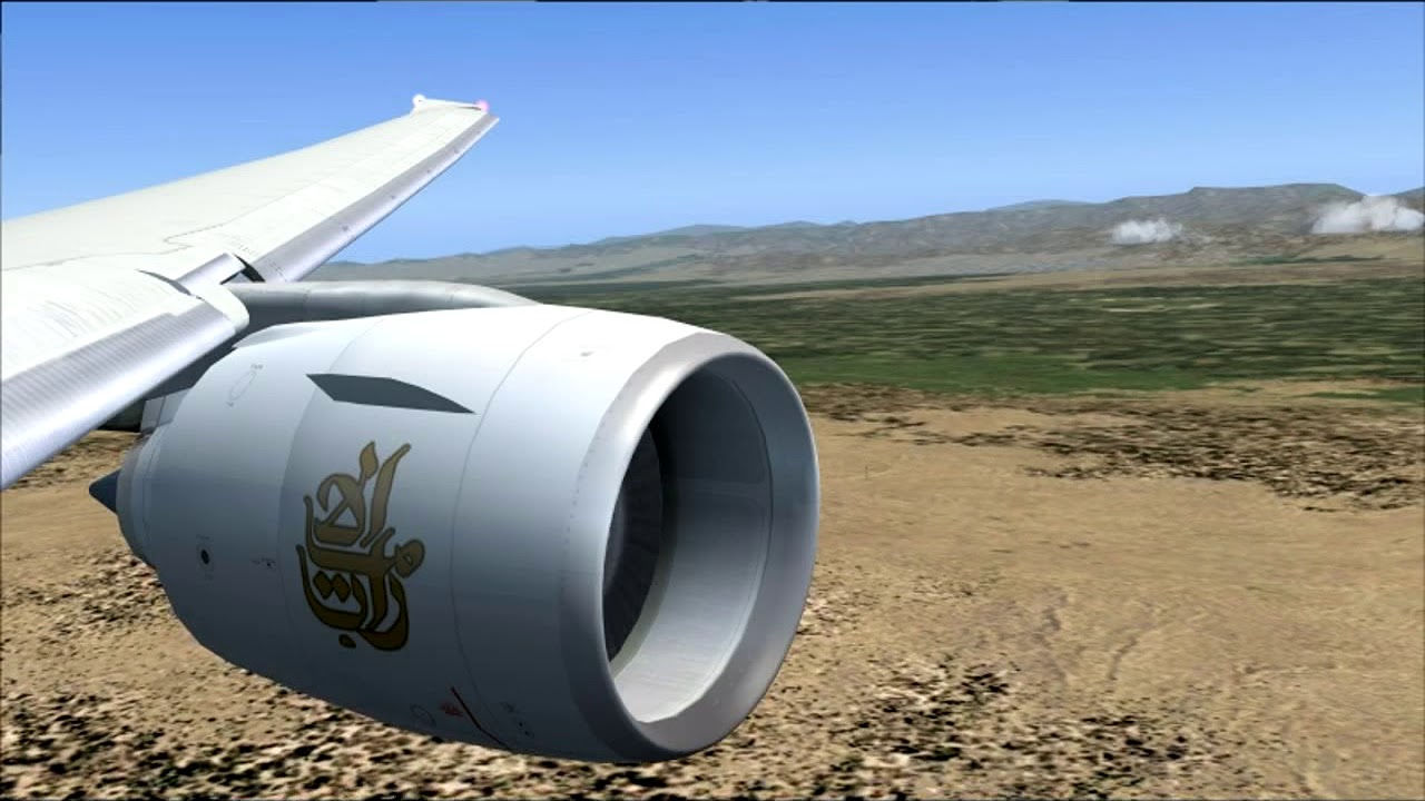 EK971 777-300ER EMIRATES DUBAI - TEHRAN - YouTube