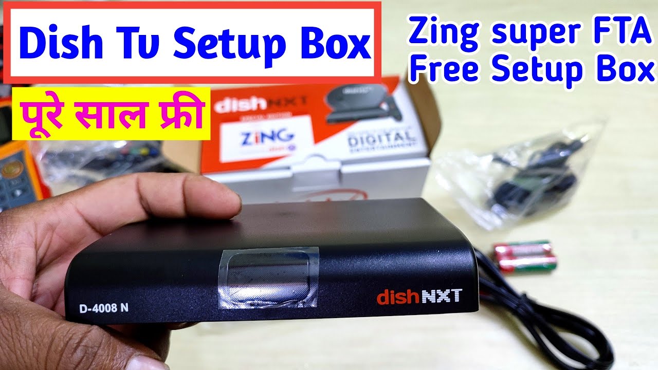 Dish tv setup box 2 saal free | Zing super FTA Setup box Unboxingdish ...