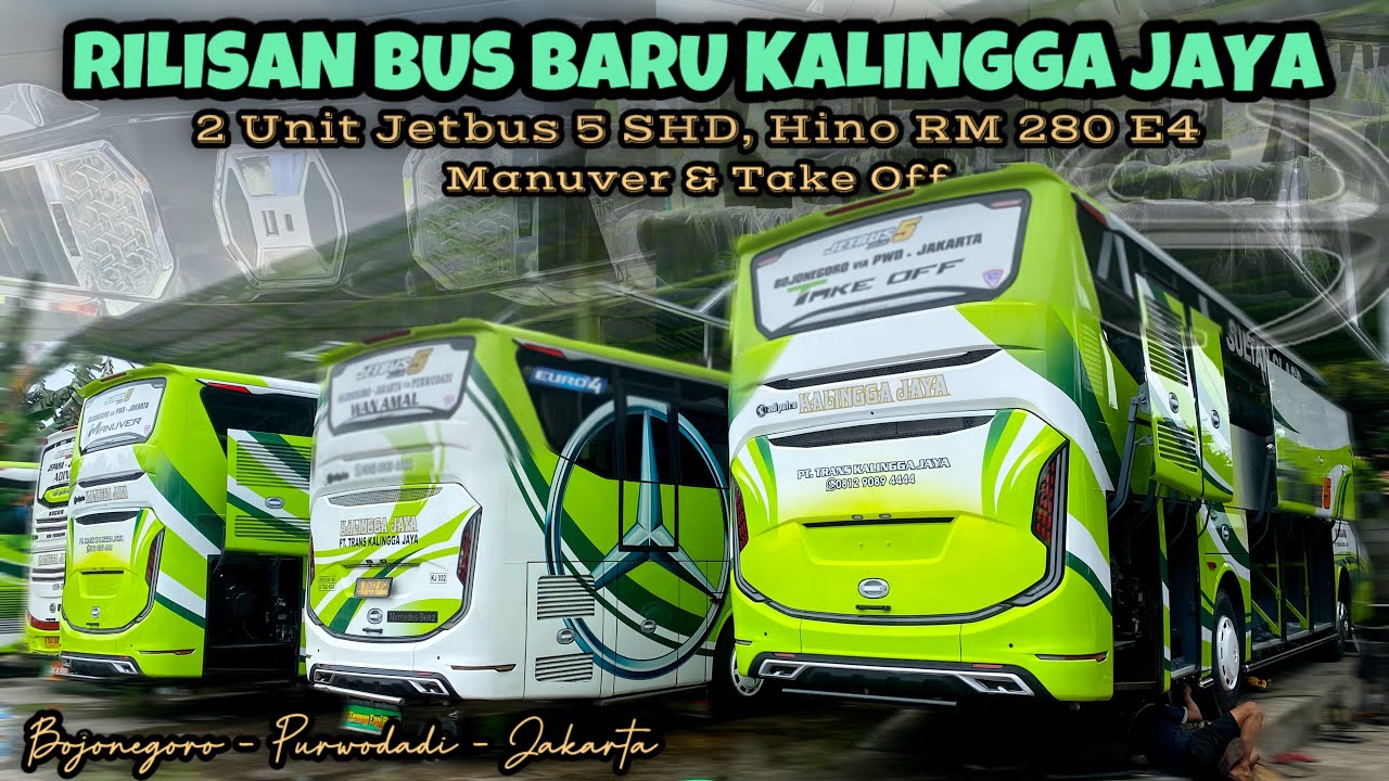 Satu Bulan Langsung Jadi‼️Rilisan Bus Baru Kalingga Jaya Untuk Rute ...