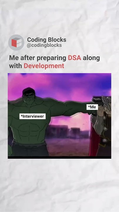 Who Else Can Relate Dsa And Web Development Coding Blocks Code Codingblocks Coding Youtube