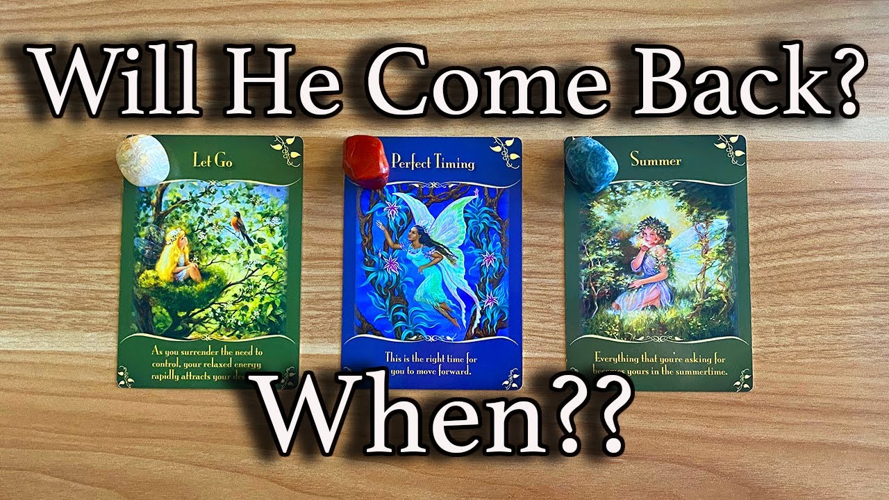 💕WILL HE/SHE COME BACK TO ME? AND WHEN? ~ 🔮PICK A CARD🔮 (Timeless ...