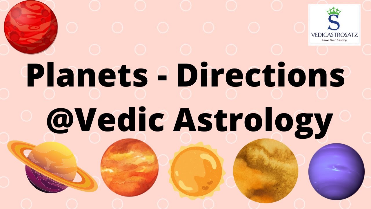 Planets associated with Directions as per Vedic Astrology | Directional ...