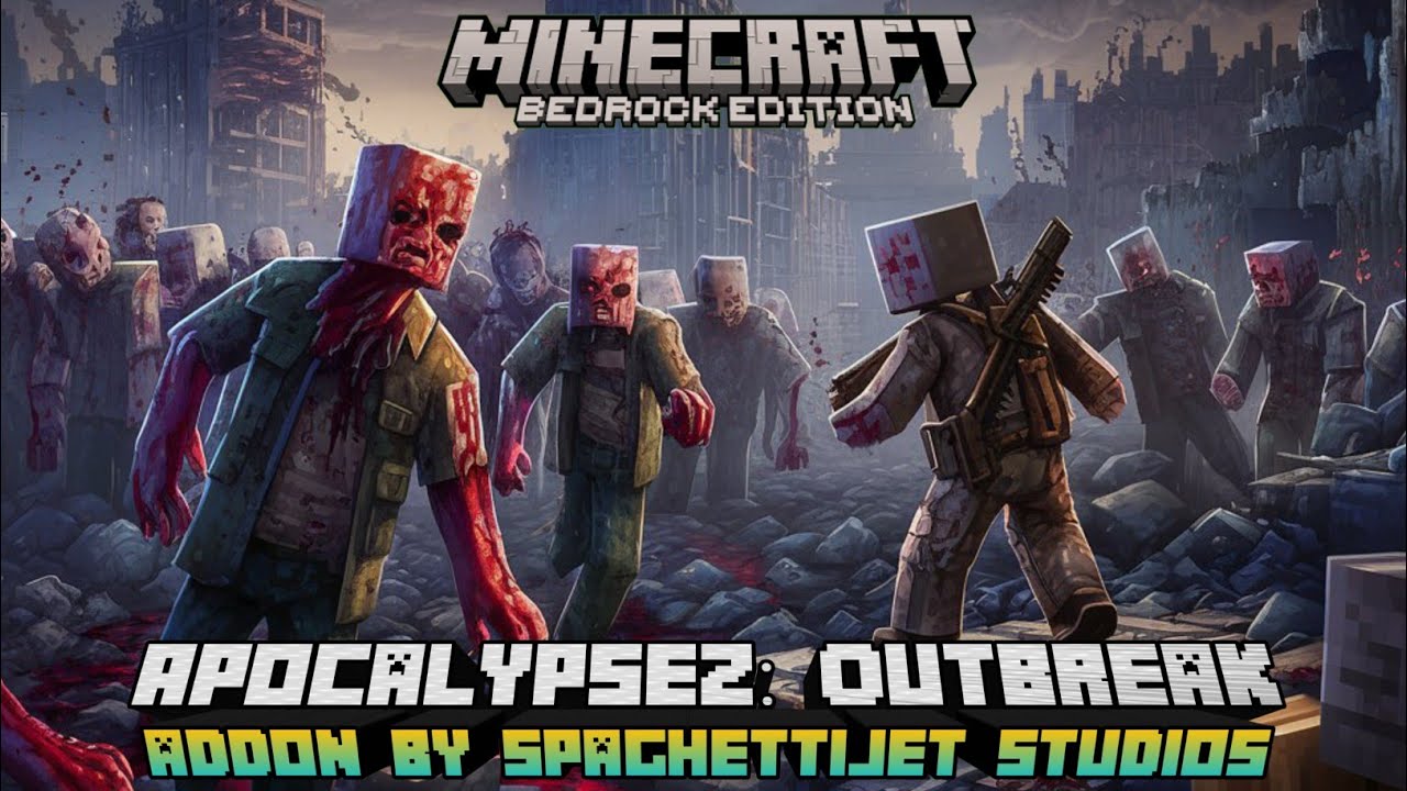 Mod MCPE 1.20 Showcase - Apocalypsez: The Outbreak Addon part 1 ...