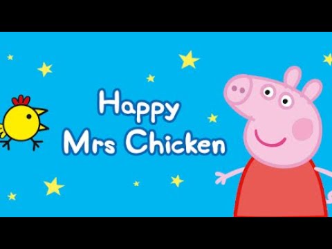 Peppa pig Happy Mrs Chicken game - Lay unlimited eggs - YouTube