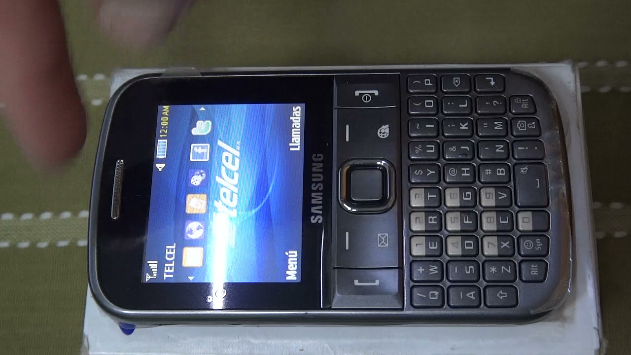 Samsung Chat 222 - YouTube