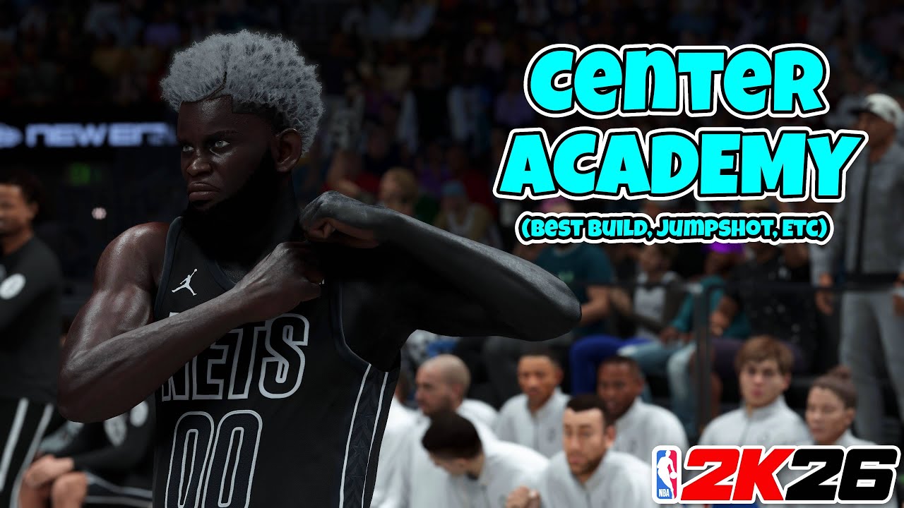 2K26 CENTER ACADEMY! BEST POPPER BUILD IN THE GAME! HIGH GREEN WINDOW ...