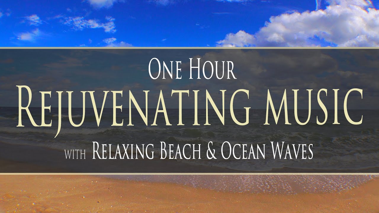 🌊One Hour Peace Through Meditative Music with Beautiful Beach & Ocean ...