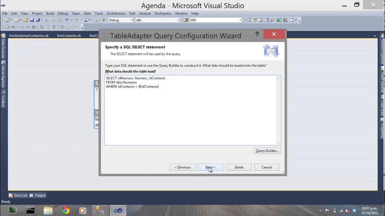 Agenda con Visual Basic.Net 2010 y SQL Server 2008 - YouTube
