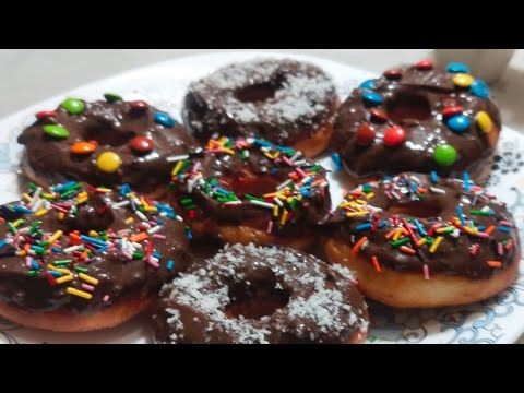 Donut recipe at home bakery style |Donut recipe |how to make donuts at ...