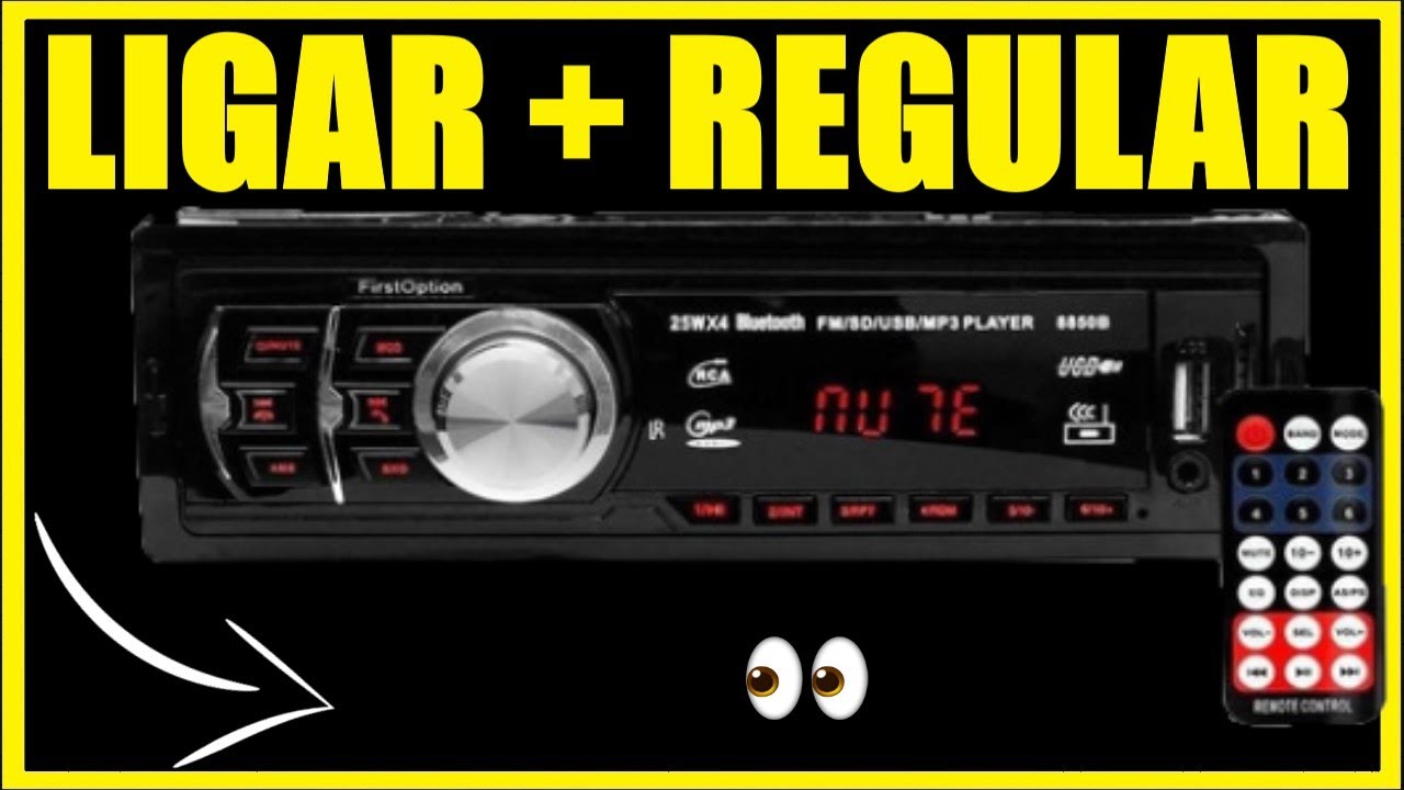 Como instalar e regular rádio First Option 8850B #ALANROD - YouTube