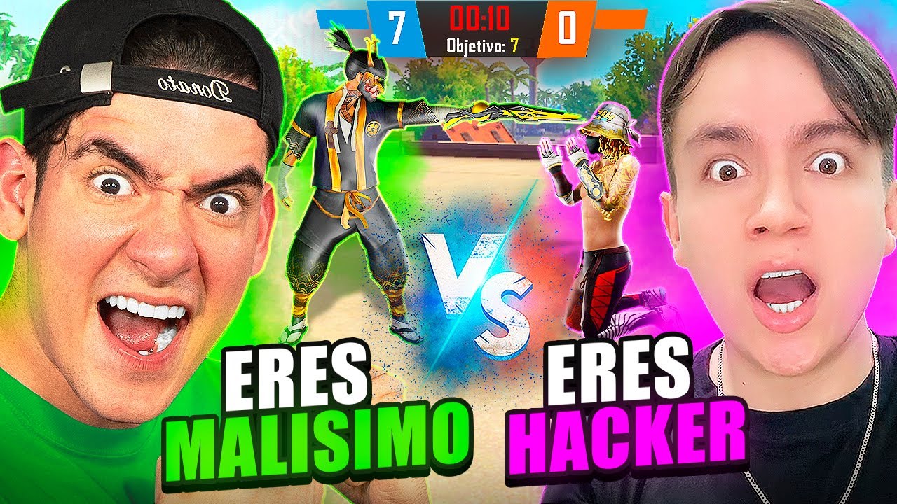 LA GRAN REVANCHA de THEDONATO VS SUCO EN FREE FIRE !! PVP 1 VS 1 😱 ...