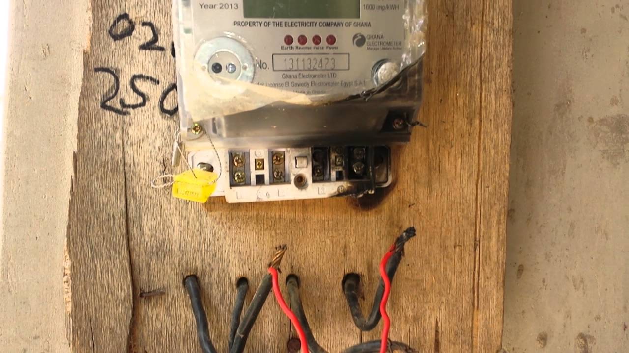 Illegal Electricity Connections in Ghana - YouTube