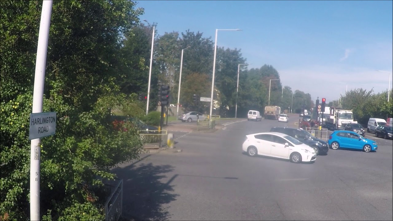 *FULL ROUTE VISUAL* London Bus Route A10: Heathrow Central - Uxbridge ...