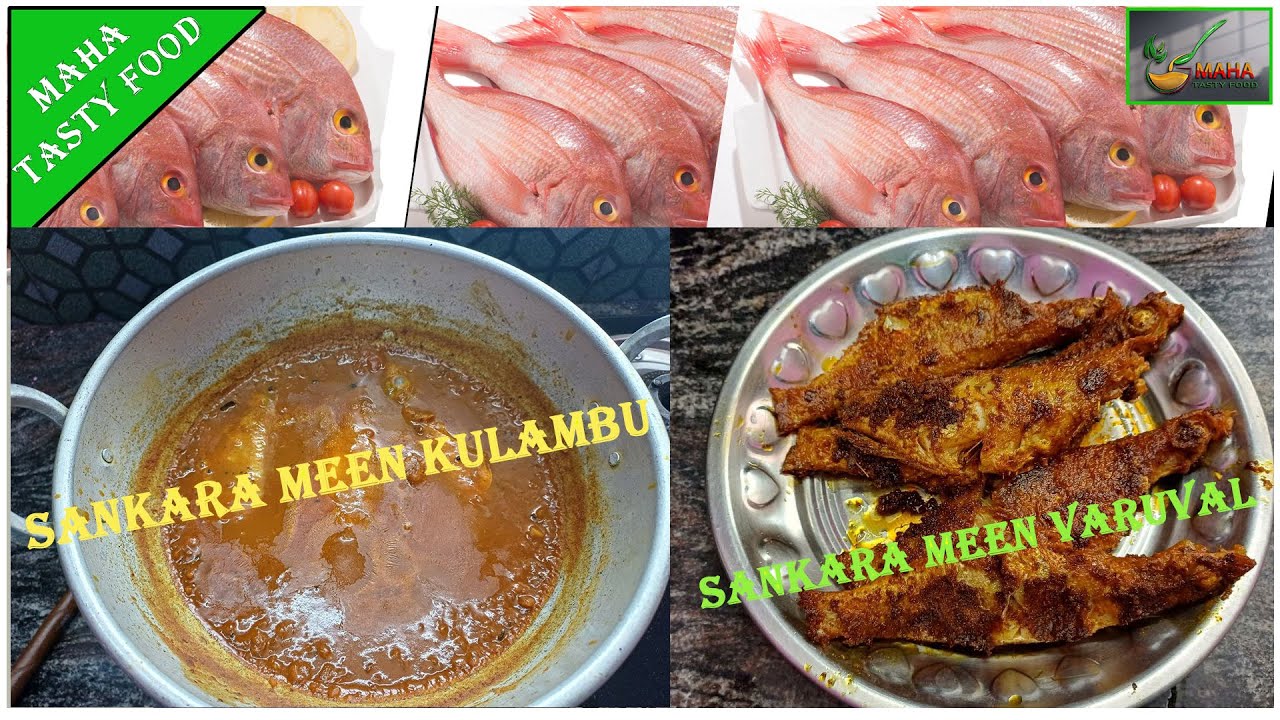 Sankara Meen Kulambu And Varuval | சங்கரா மீன் குழம்பு | சங்கரா ...