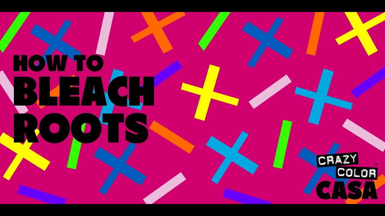 DIY Dyers - How to: Bleach Roots - YouTube