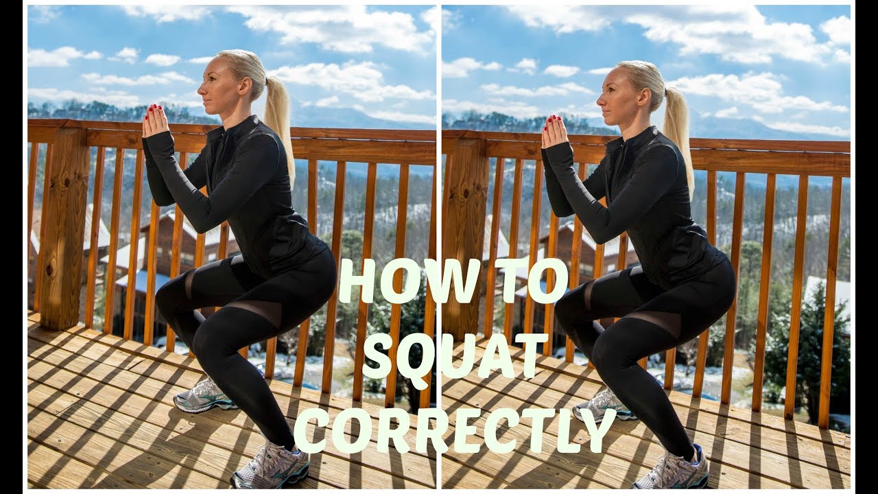 HOW TO SQUAT CORRECTLY - YouTube