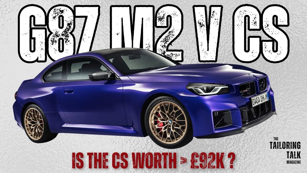 BMW G87 M2 vs M2 CS - Is the CS Worth £30K More? Full Comparison! - YouTube