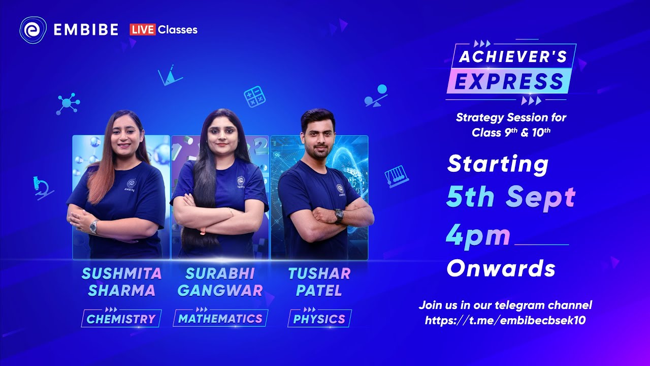 Achievers Express Strategy Session | CBSE Board Class 10 | Term 1 Crash ...